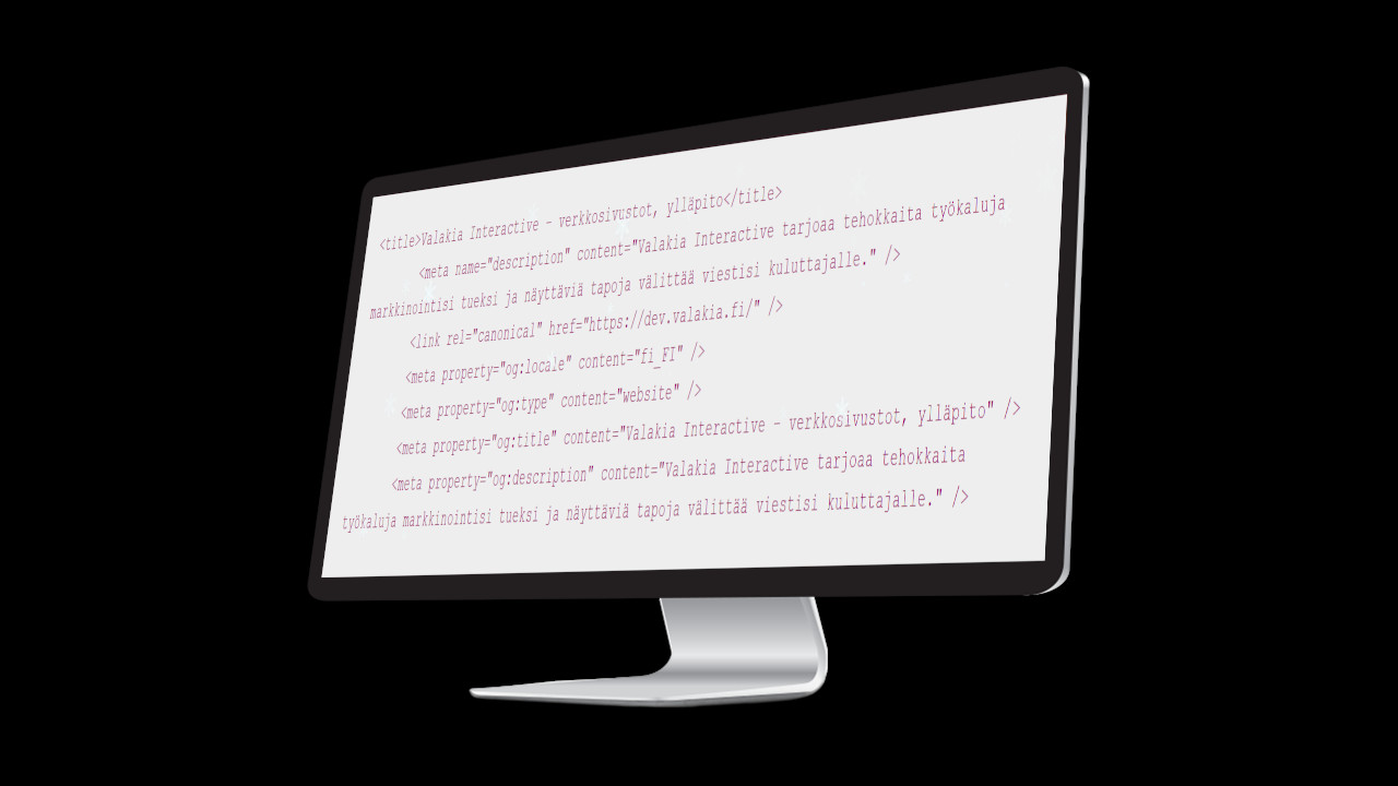 Hakukoneoptimointi - Valakia Interactive
